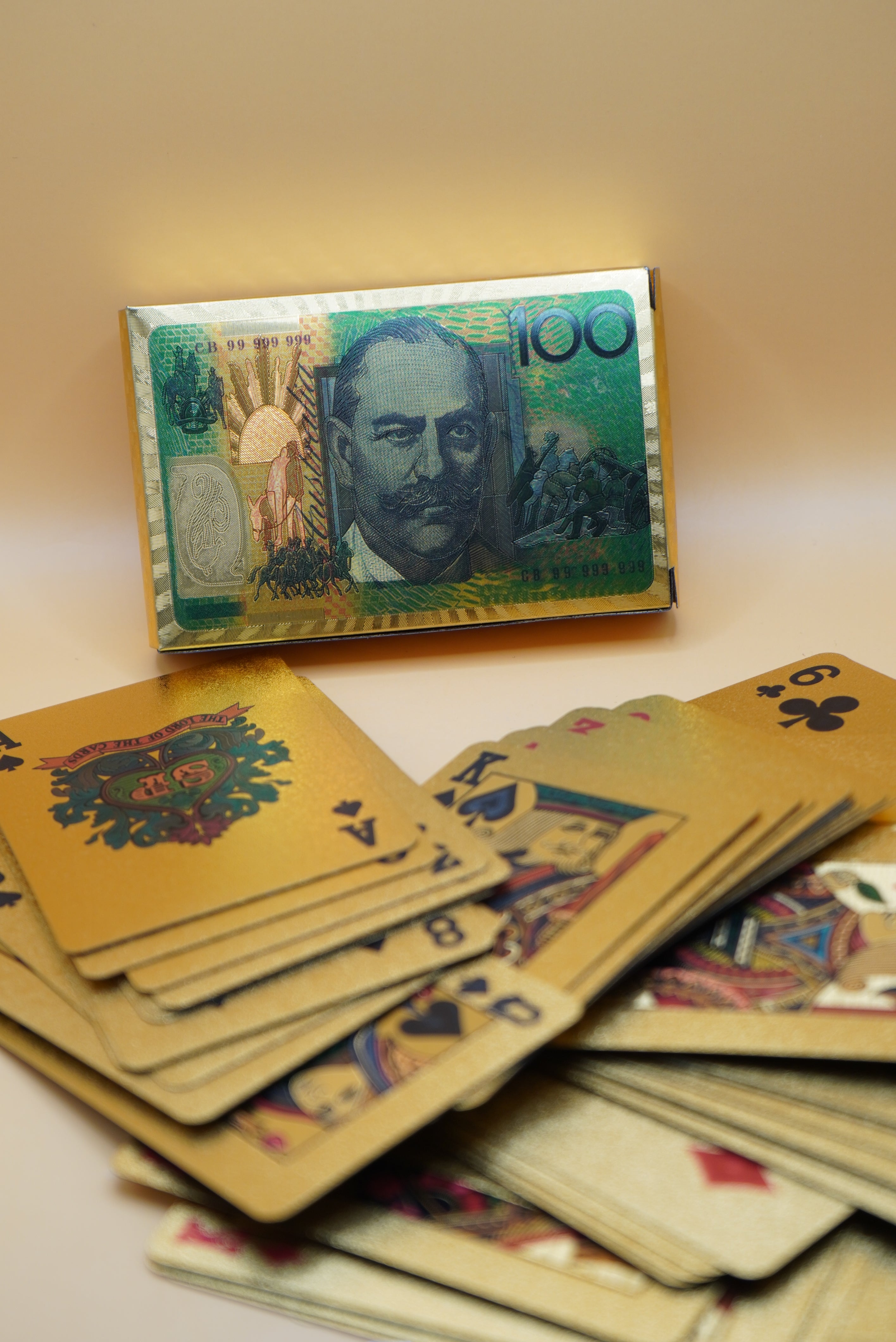 Golden Money Playing Card – Vachi