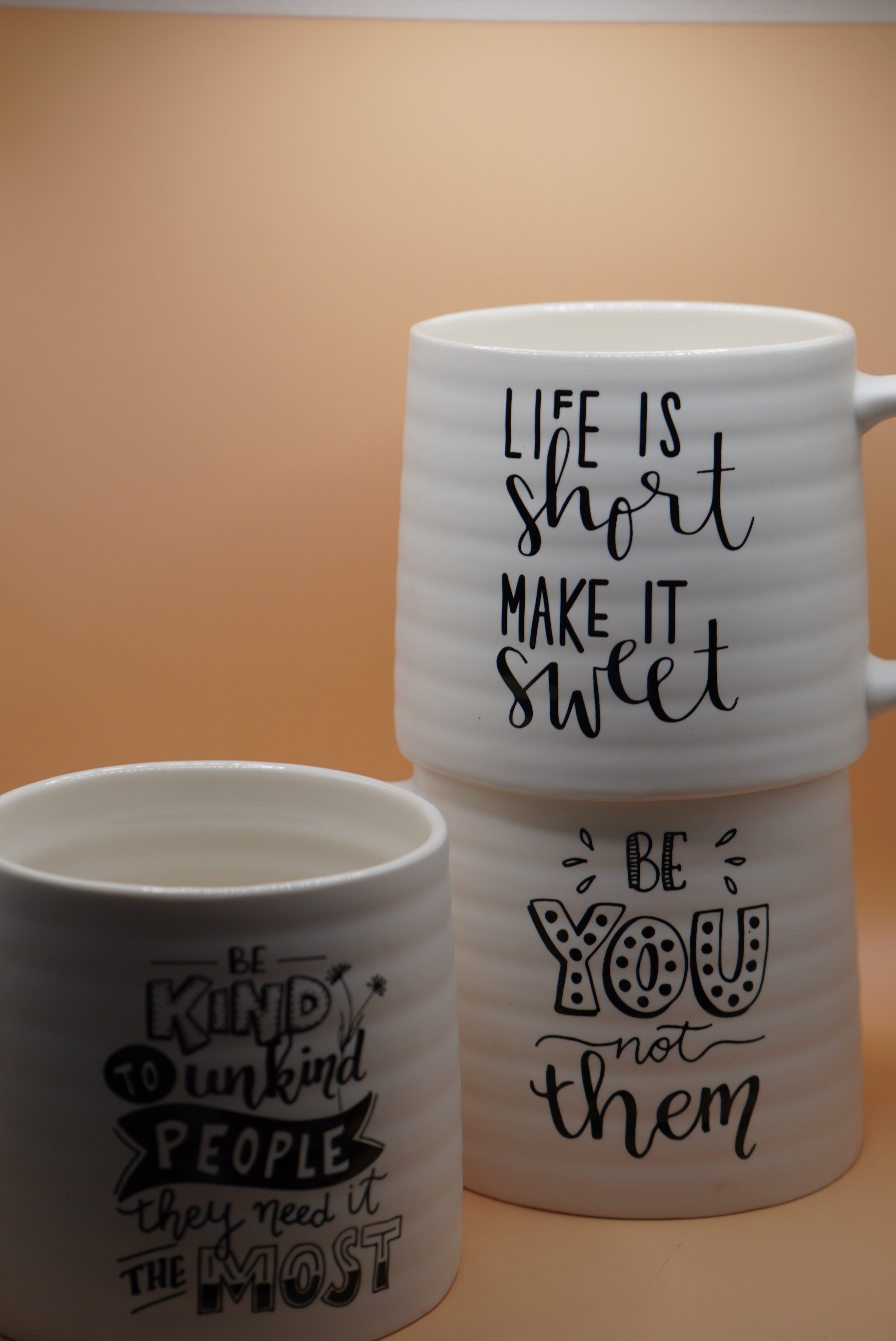 Inspirational Be You Quote Ceramic Mugs (3 Designs) – Vachi