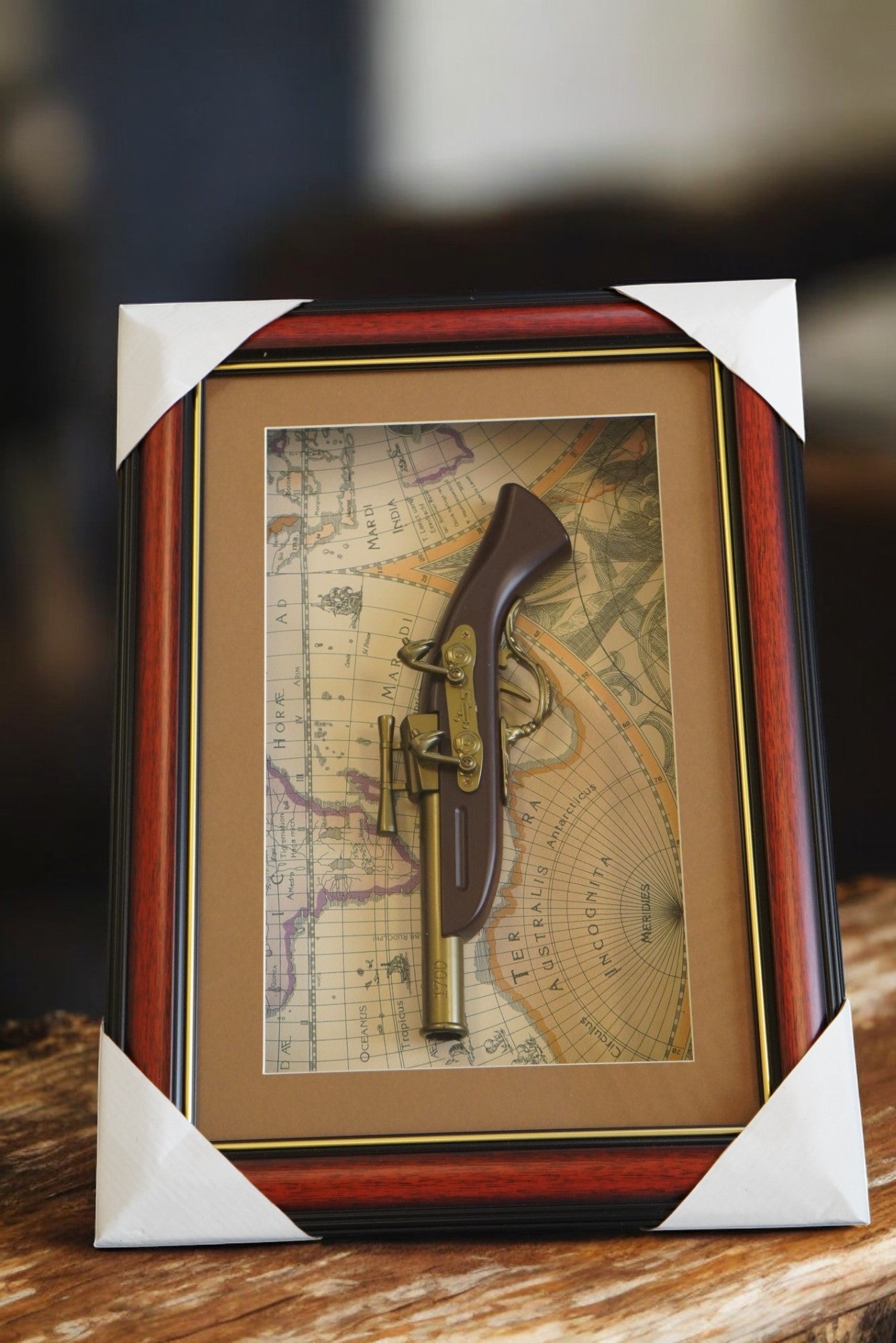 Vintage Flintlock Pistol Shadow Box – Vachi