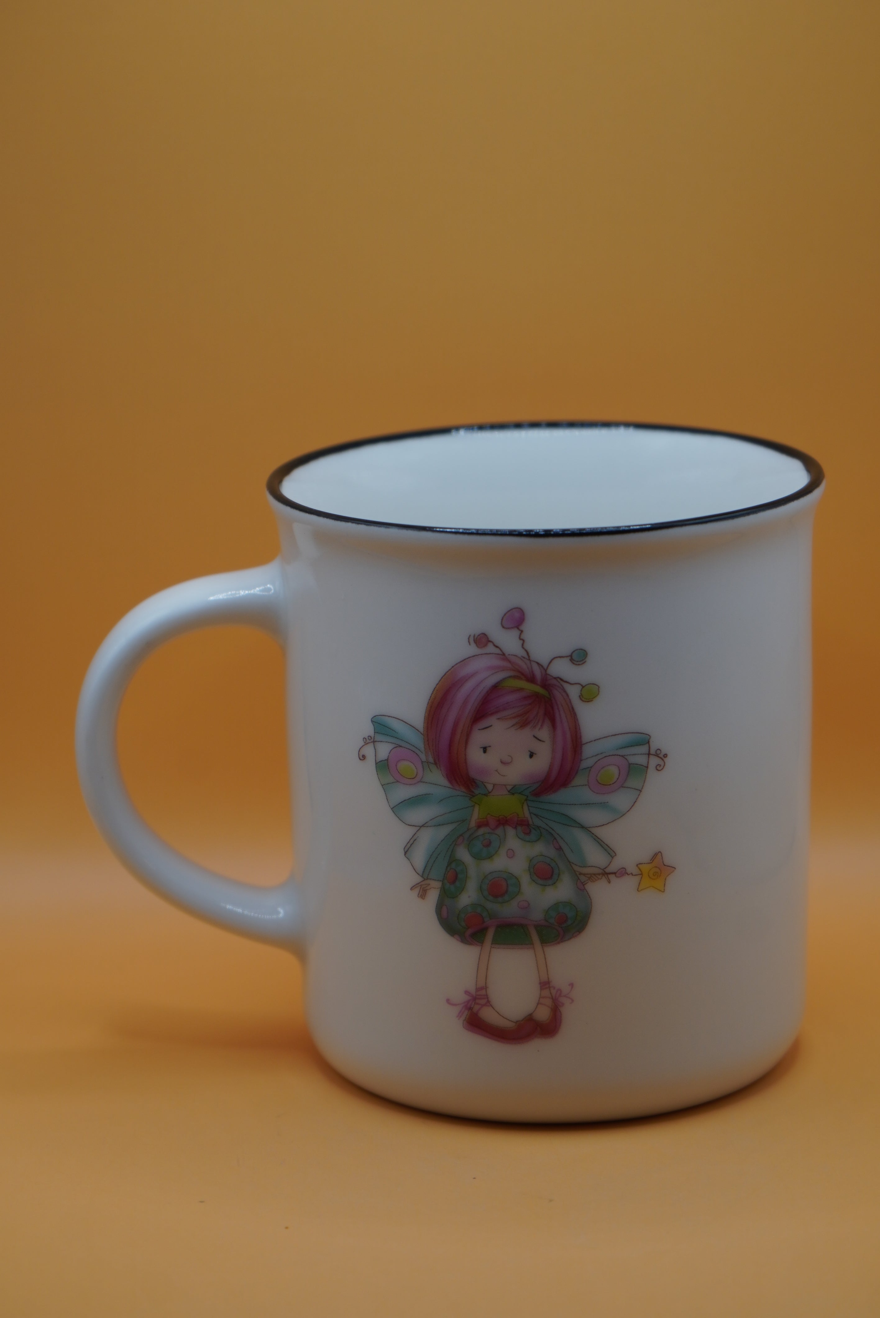 Fairy-Themed Ceramic Mug Set (4 Designs) – Vachi