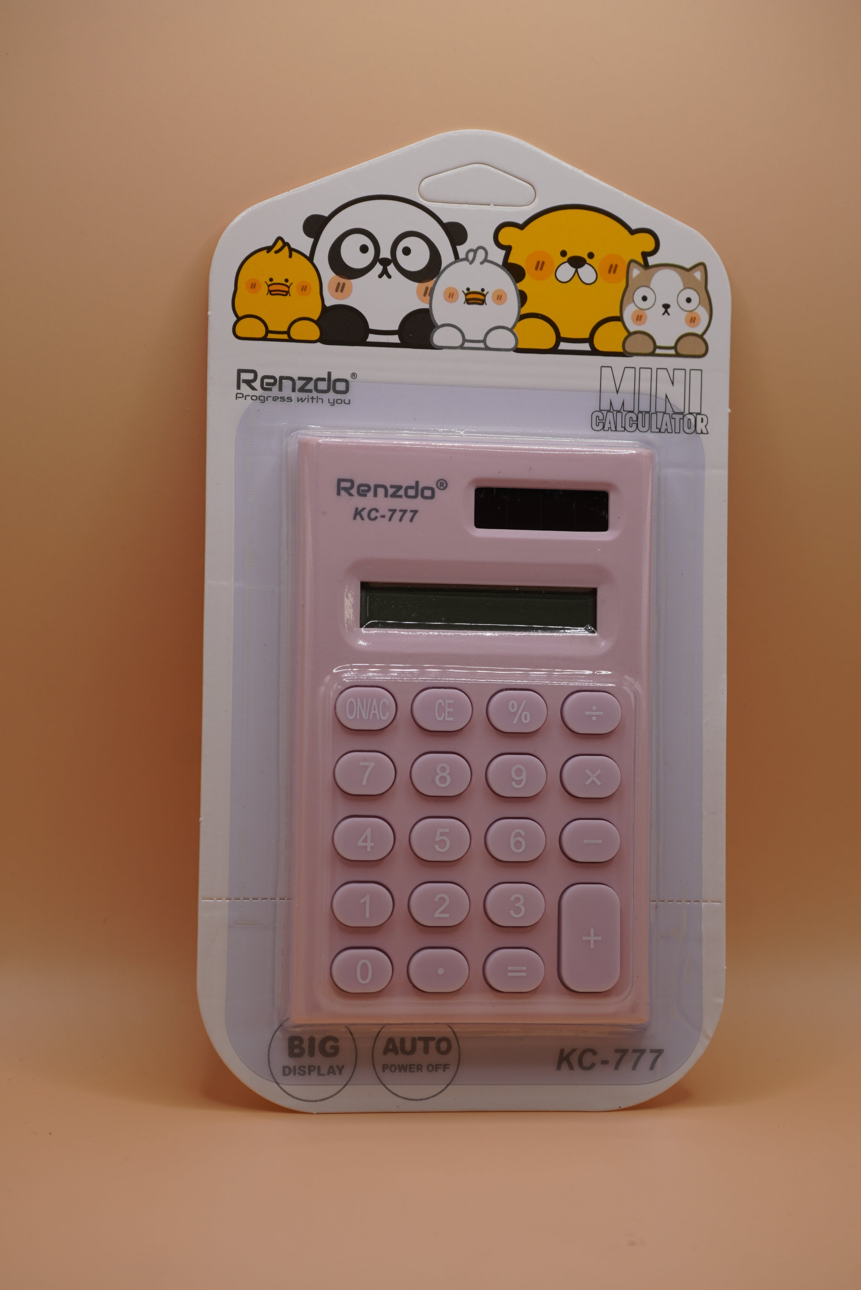 Renzdo Kc-777 Pastel Colour Electronic Calculator – Vachi