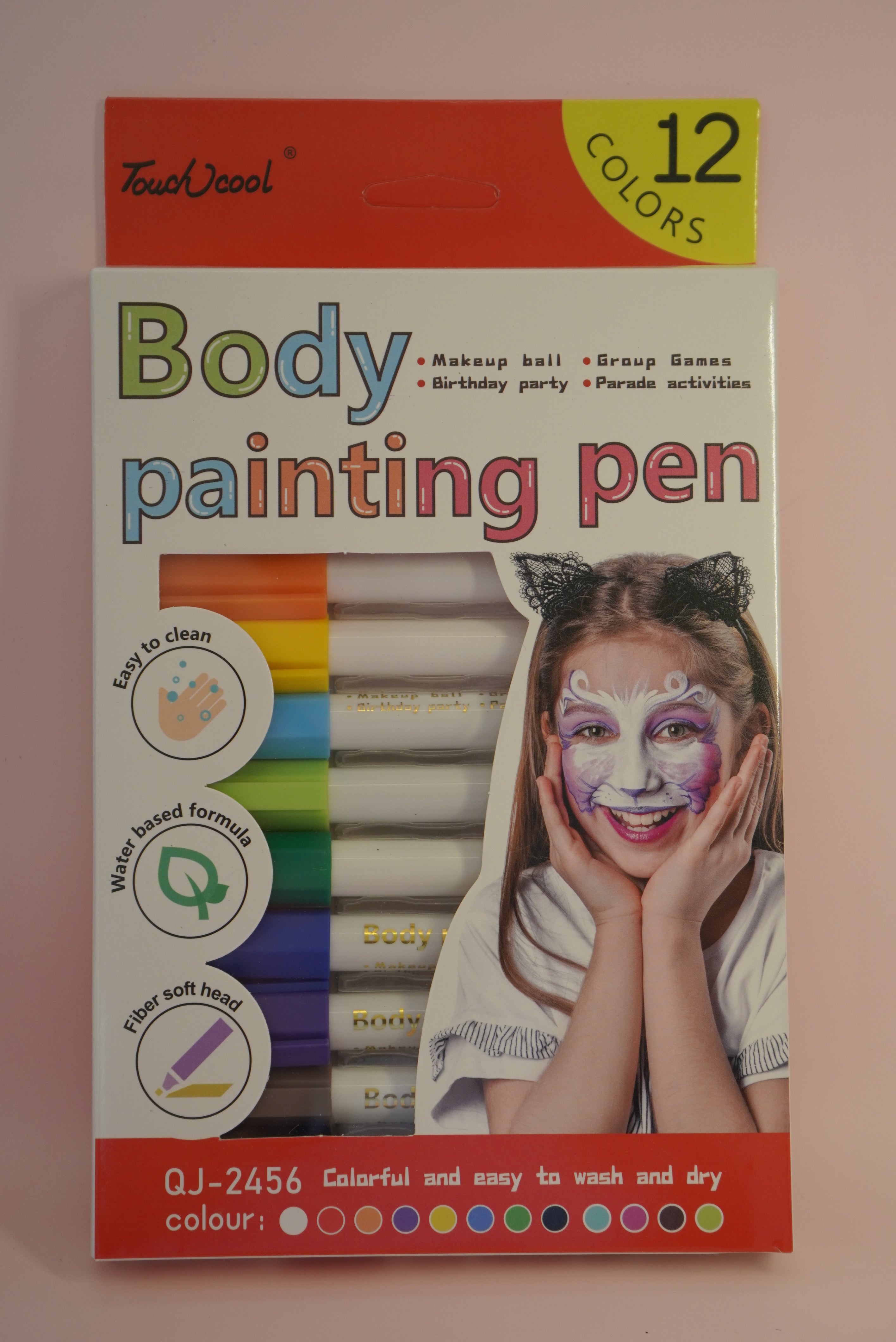 12 Colors Body Painting Pen Set – Vachi