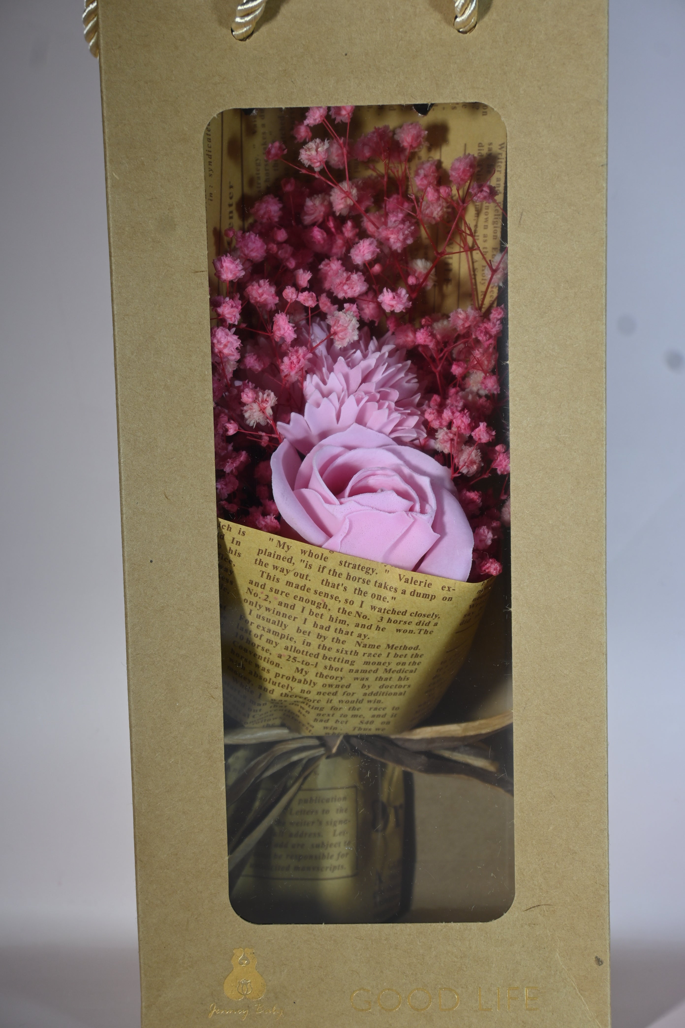 Dried Flower Bouquet in Gift Box 3003- (4 PK) – Vachi